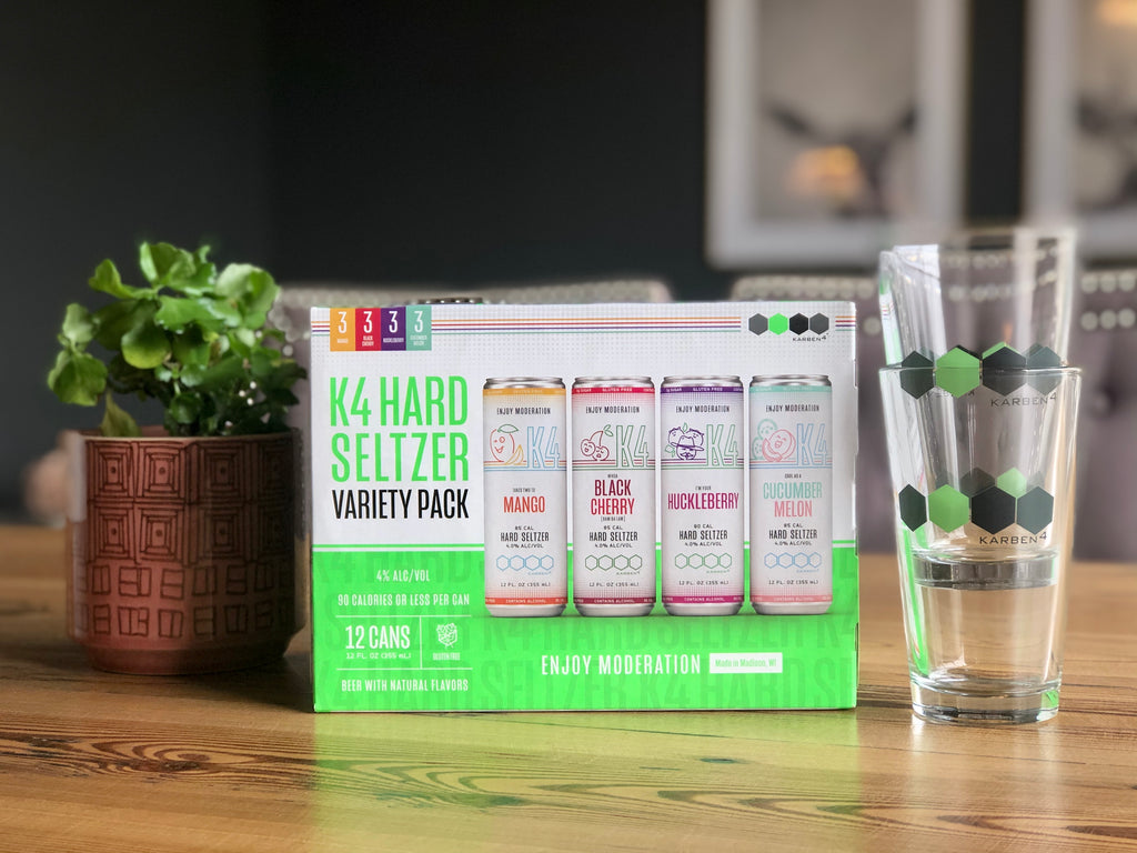 Karben4 K4 Hard Seltzer Variety 12-pack (12oz can) – Vintage 38 Wine ...