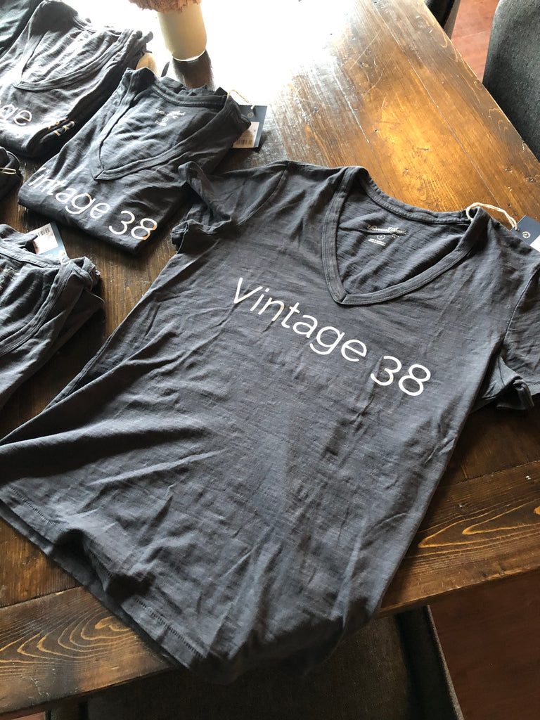 Vintage 38 T-Shirt (V Neck) – Vintage 38 Wine Merchant
