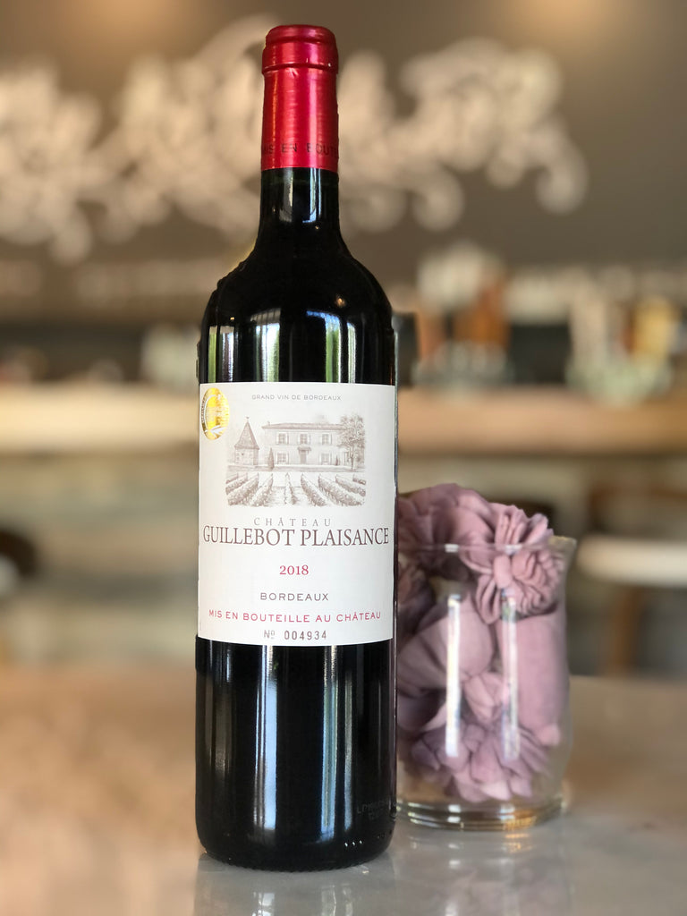 Chateau Guillebot Plaisance Bordeaux, 2018 – Vintage 38 Wine Merchant