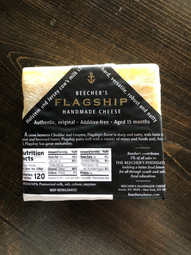 Beechers Flagship Cheese, 8 oz. – Vintage 38 Wine Merchant