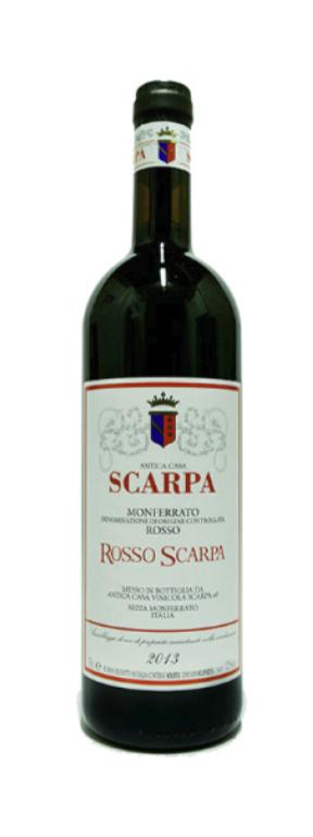 Scarpa "Rosso Scarpa" Monferrato Rosso DOC – Vintage 38 Wine Merchant